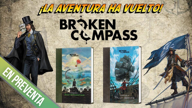 BROKEN COMPASS: ¡LA AVENTURA CONTINÚA! — Verkami