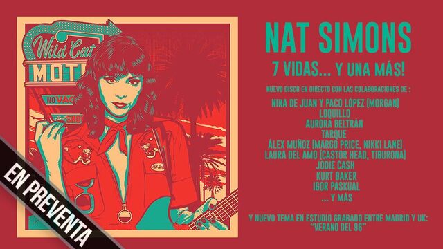 NAT SIMONS: 7 Vidas... ¡y una más! — Verkami