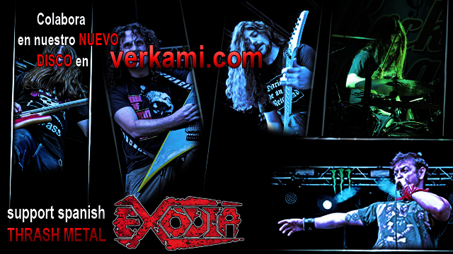 Colabora con EXODIA en su nuevo LP Hellbringer — Verkami