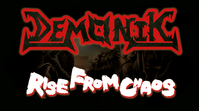 Desde el estudio - Carlos Santos — Demonik - Rise From Chaos, nuevo disco
