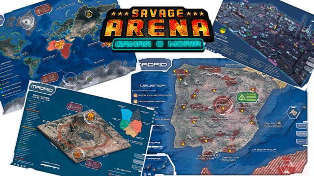 Mapas de Savage Arena — Verkami