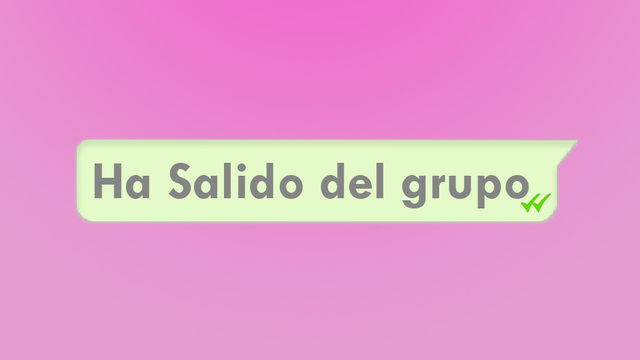 Serie "Ha salido del grupo" — Verkami