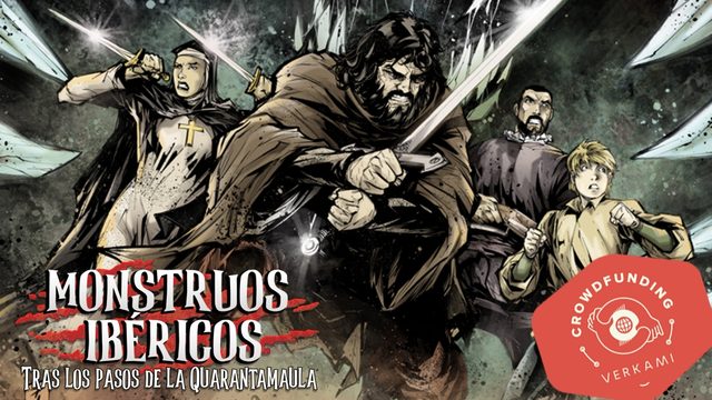 Monstruos Ibéricos: Tras los pasos de la Quarantamaula (Cómic) — Verkami