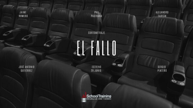 Cortometraje El Fallo — Verkami