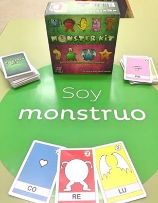 #LECTOESCRITURA Ya esta Monster Kit el juego de mesa que no puede ...
